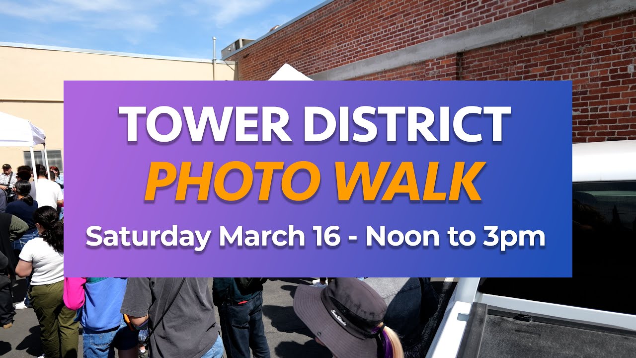 Tower District Photo Walk - YouTube