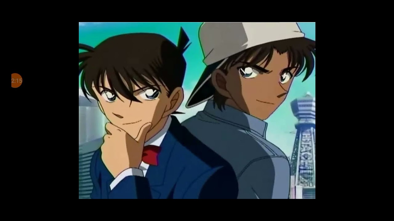 shinichi và heiji hát bài chỉ bằng cái gật đầu - YouTube