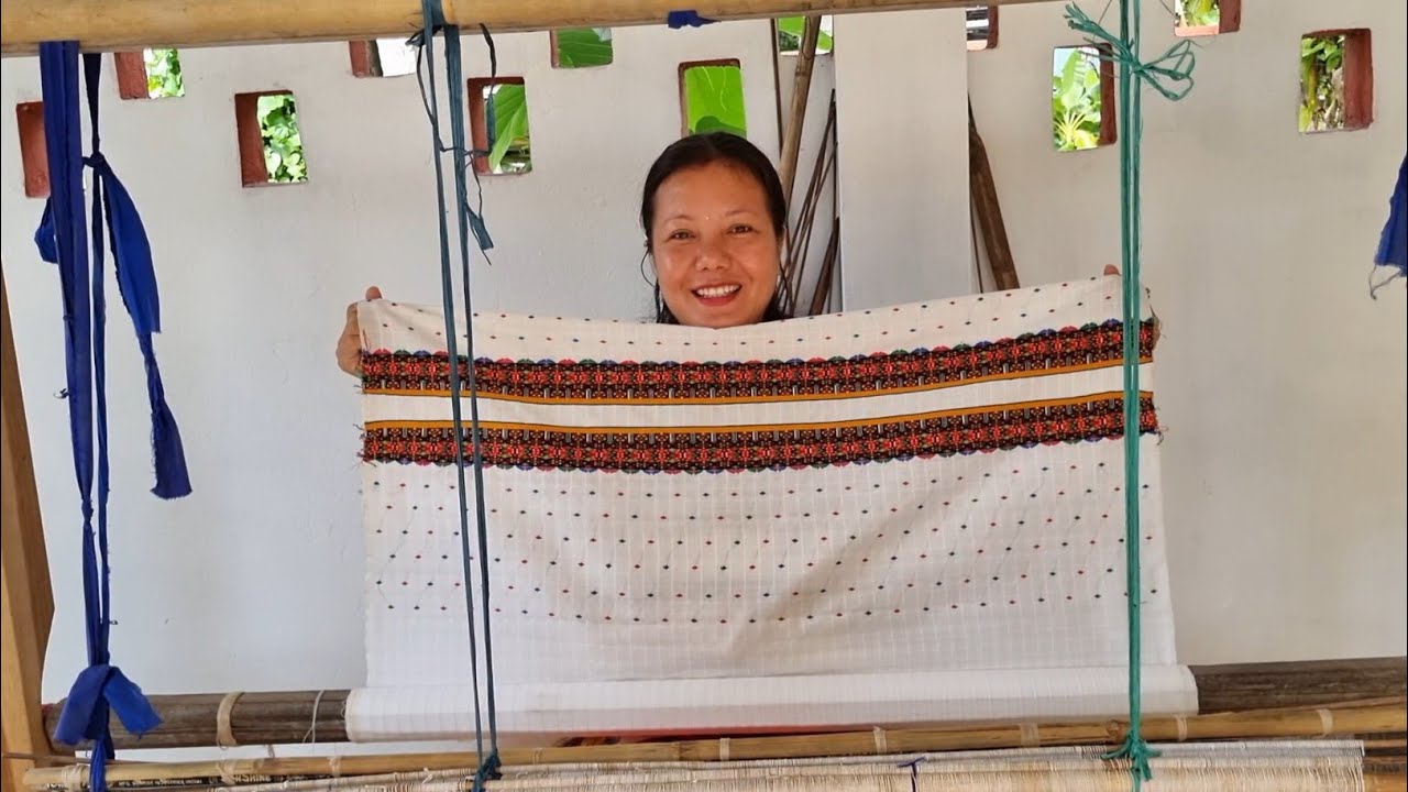 Vlog-144 || Weaving.... Rigu-Rikhausa || Dimasa traditional dress ...