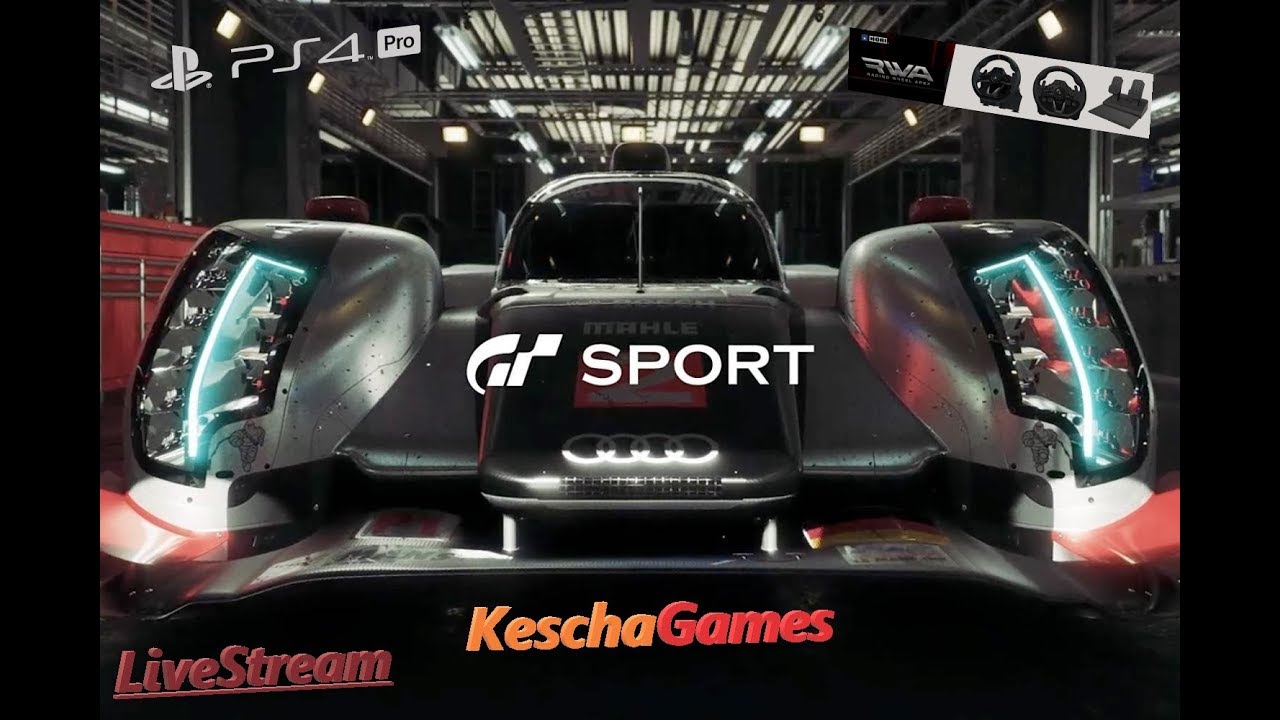 Gran Turismo Sport RWA: Racing Wheel APEX im Test! PlayStation 4 Pro ...