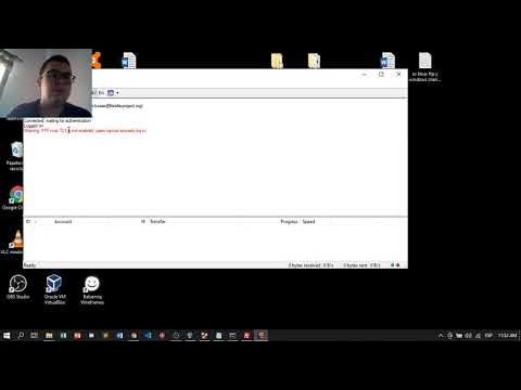 FILEZILLA SERVER Y CLIENTE CONECTAR FTP - YouTube