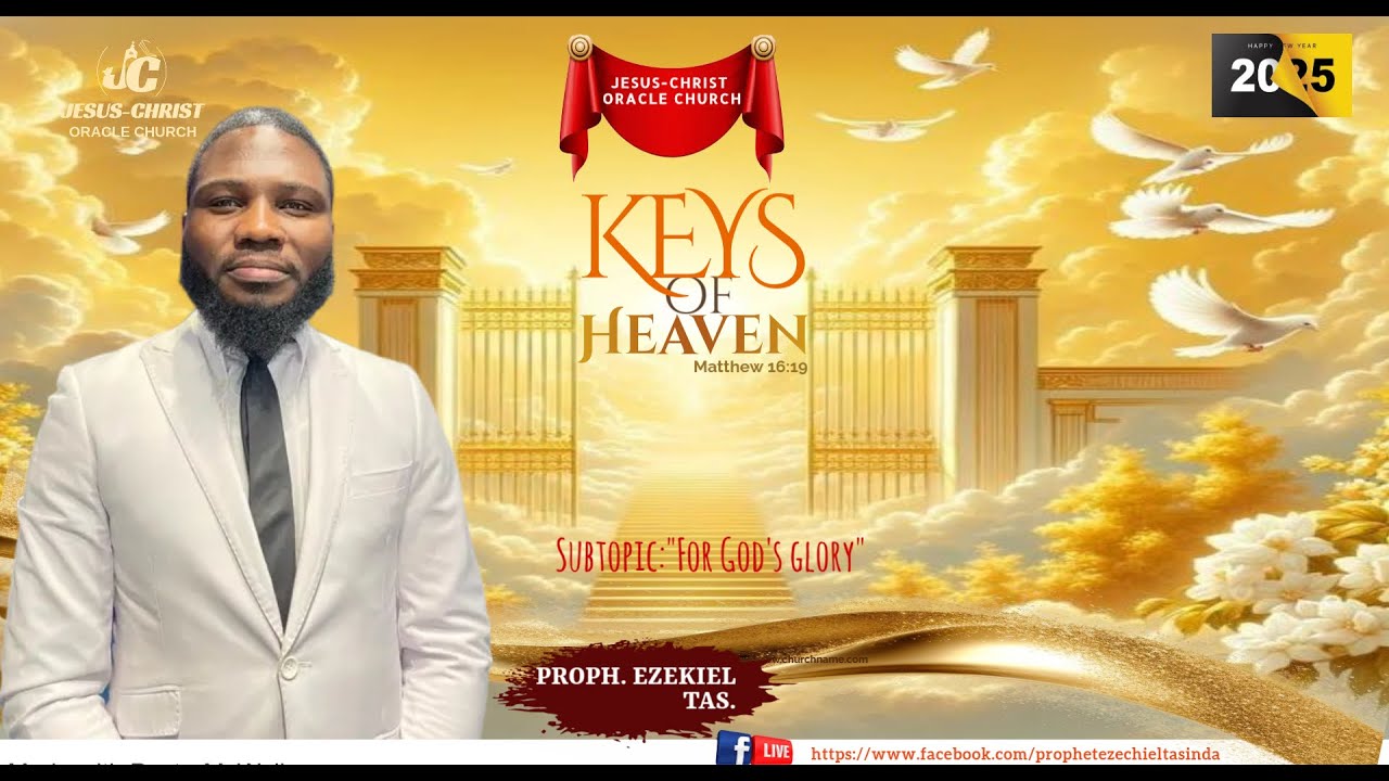 FIRST SUNDAY OF THE YEAR 2025. THE 5TH DECEMBER 2025. TOPIC:" FOR GOD ...