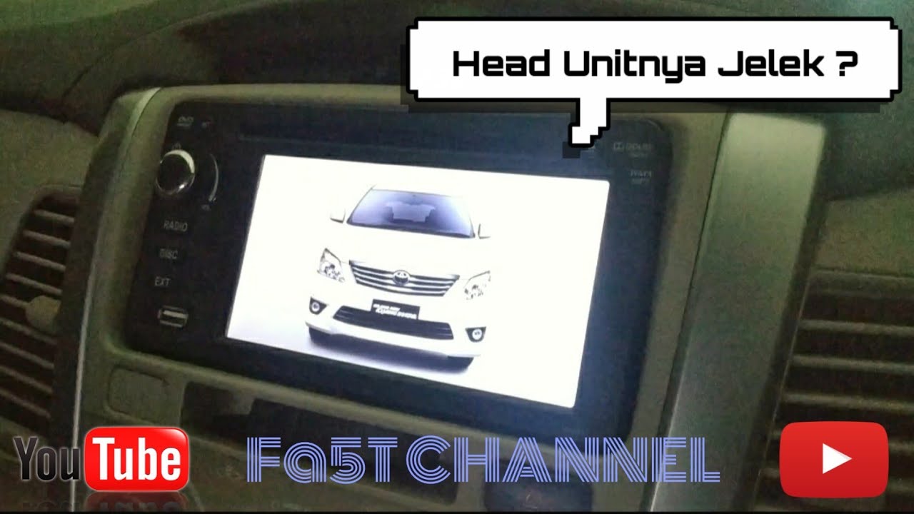 Review Head Unit Grand New Kijang Innova 2012 - YouTube