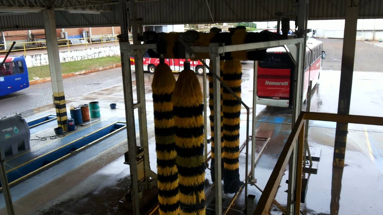 Lavador ônibus Karcher - YouTube
