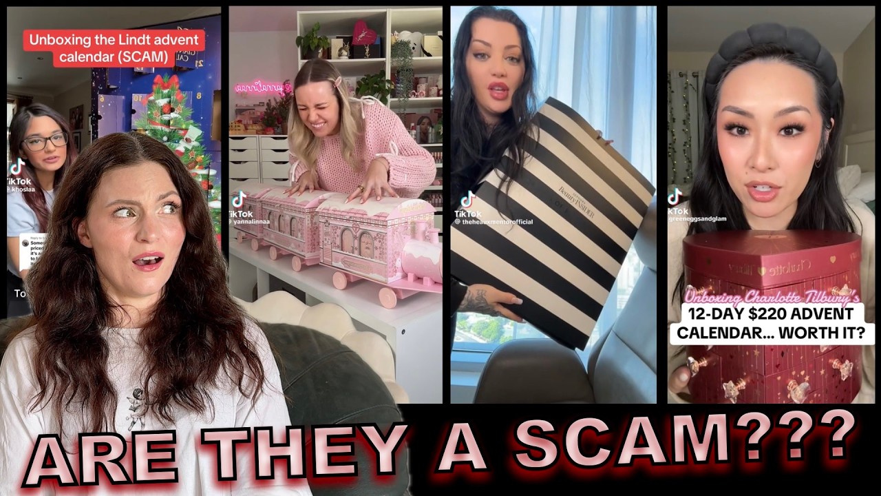 Advent Calendar Chaos! is this more overconsumption core - YouTube