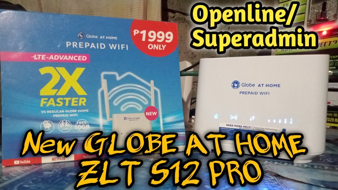 NEW GLOBE AT HOME ZLT S12 PRO | OPEN LINE | SUPERADMIN - YouTube