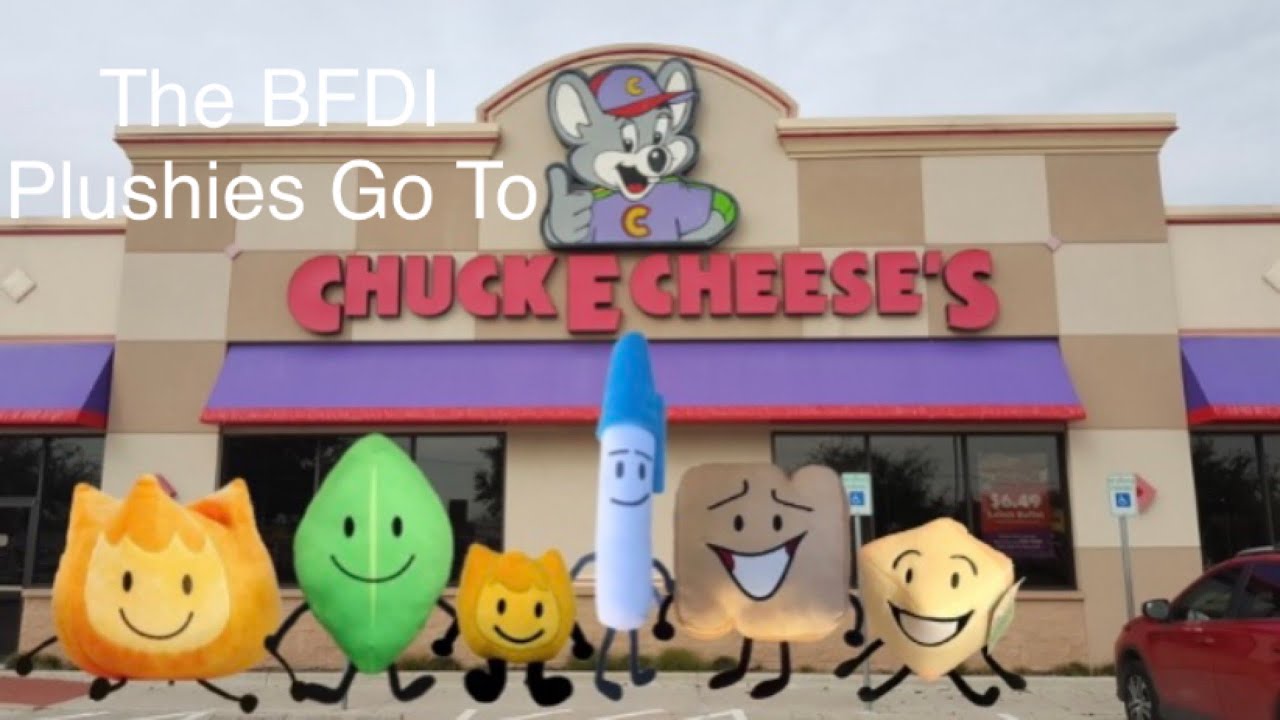 The BFDI Plushies Go To Chuck E Cheese (Most Viewed Video) - YouTube