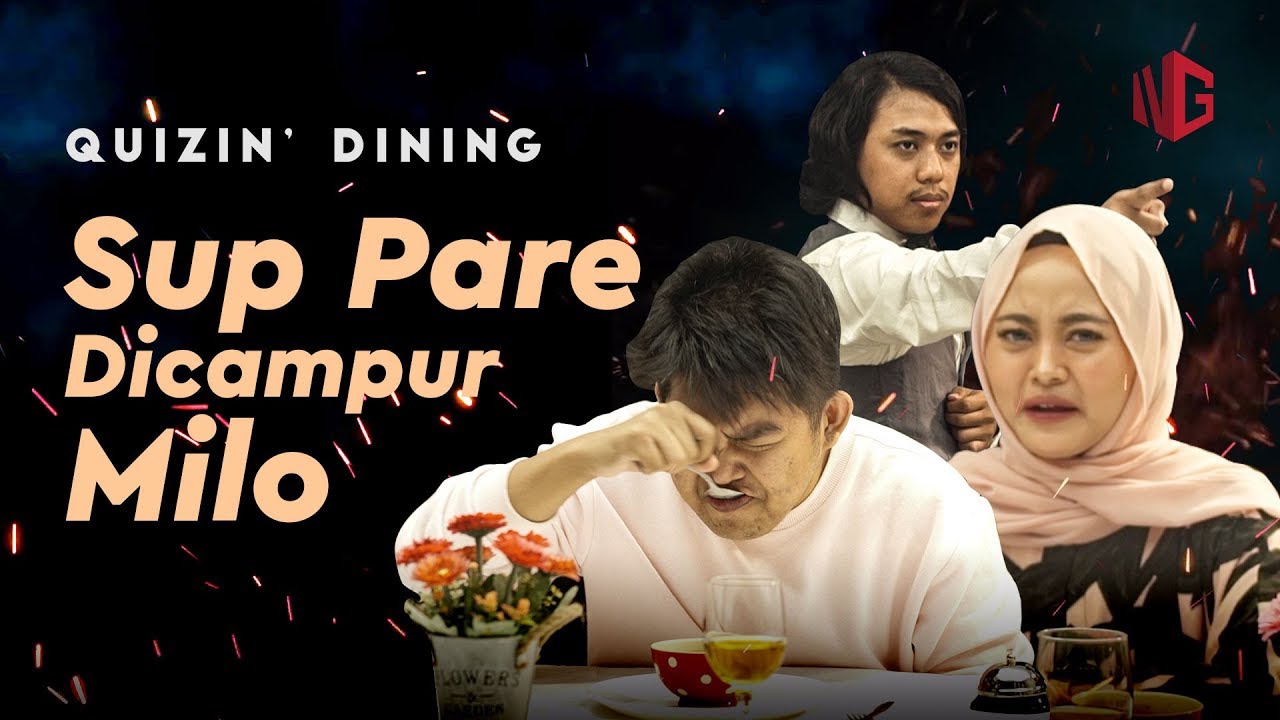 NADHILA QP “BERUNTUNG”, NIKO JUNIUS DOYAN.. – QUIZIN’ DINING #2 - YouTube