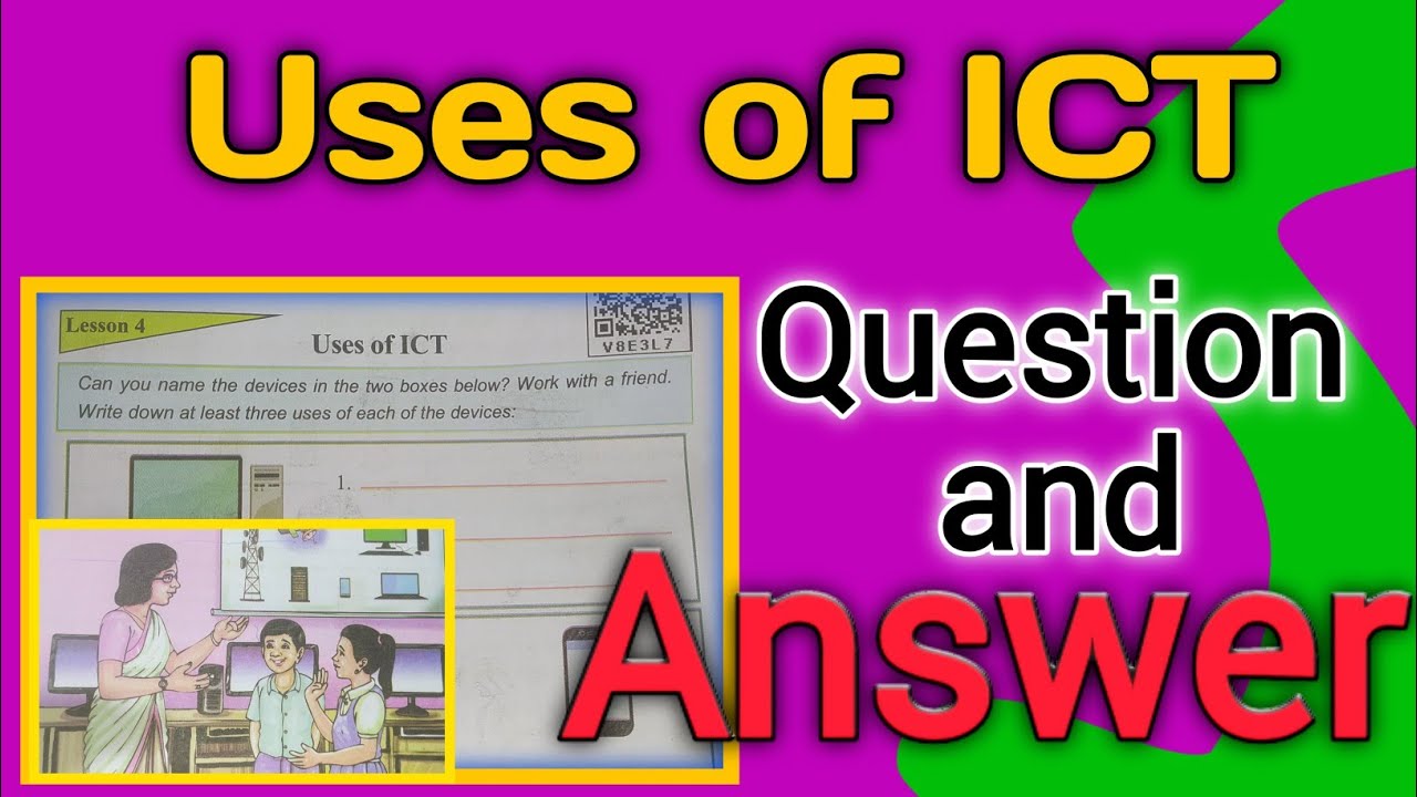 Uses of ICT🤩 | question and answer😎 | class 6 | secrt - YouTube