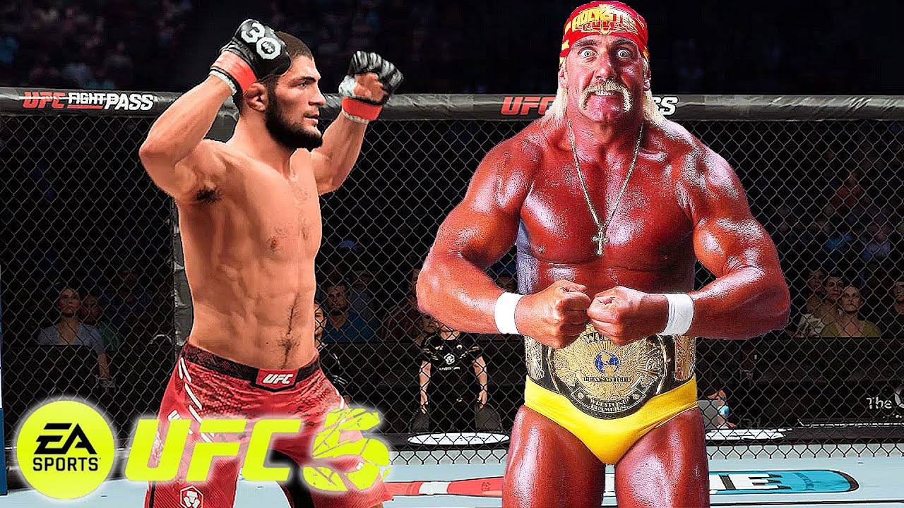 UFC5 Khabib Nurmagomedov vs Hulk Hogan UFC 5 - Best Fight - YouTube