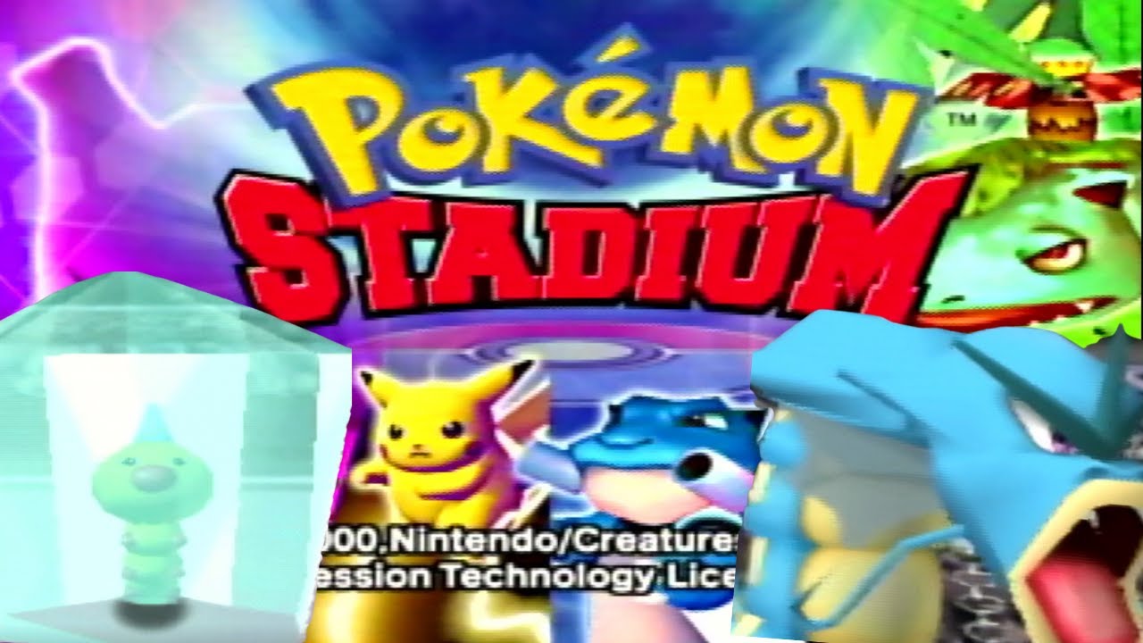 Pokemon Stadium N64 - Vs. Brock - YouTube
