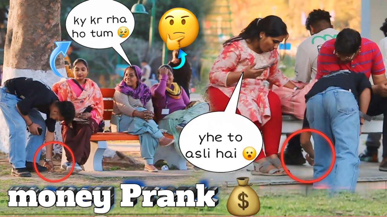 PICKING UP MONEY 💰 PRANK ON PUBLIC | EPIC REACTIONS 😎 | SHIMLA PRANK ...