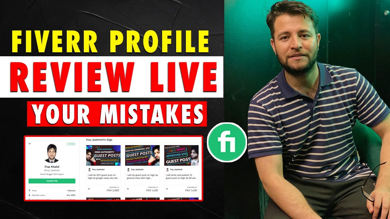 Fiverr Profile Live Review - Fiverr gig ranking Tips 2023 - How to Get ...
