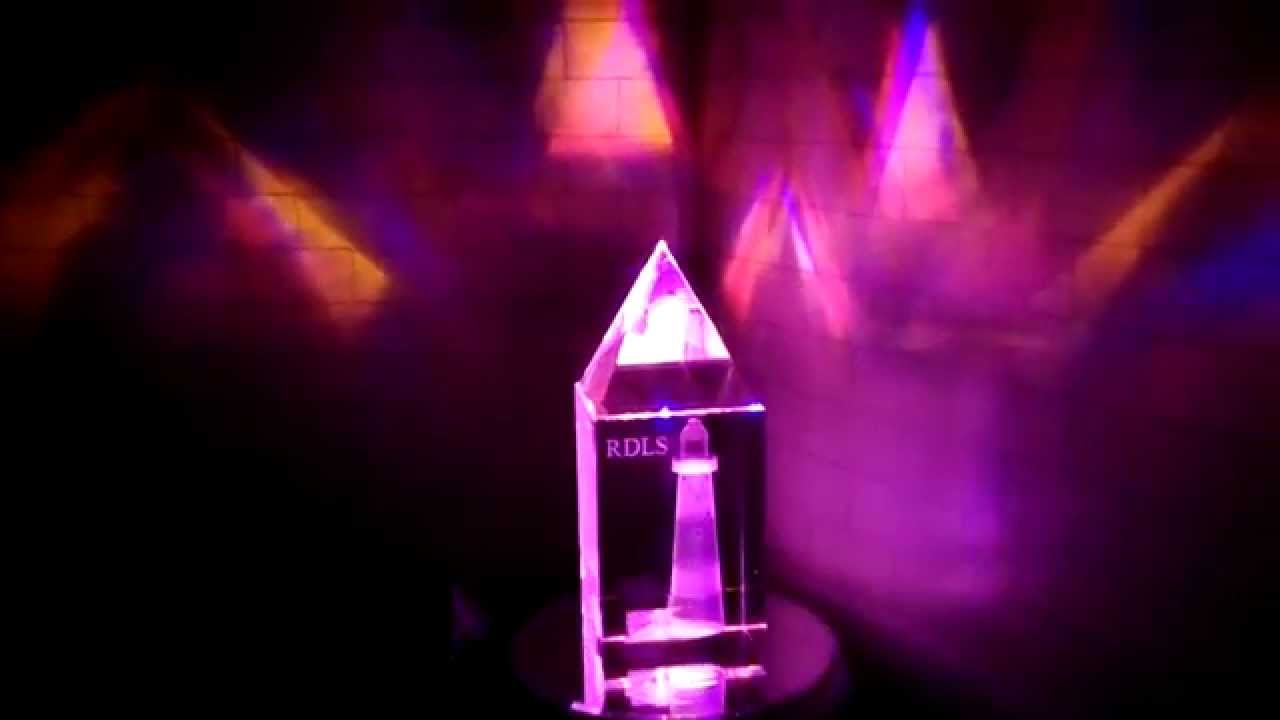 CRYSTAL PRISM LIGHTHOUSE - ROTATING PRISMATIC LIGHT - YouTube