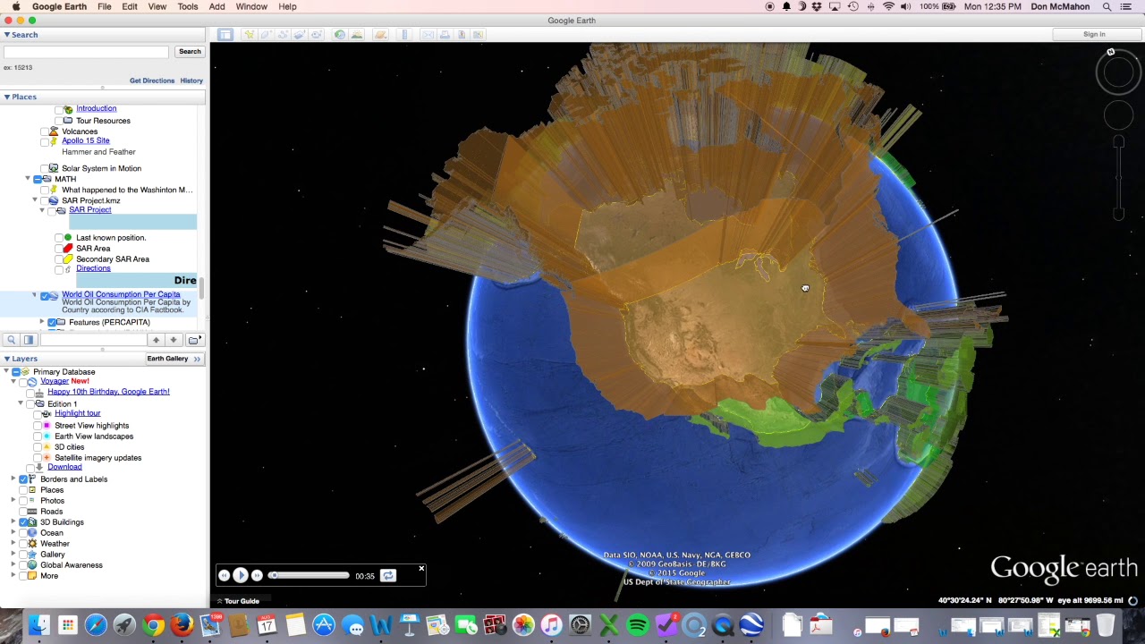 Google Earth Part 2 Connecting Content - YouTube