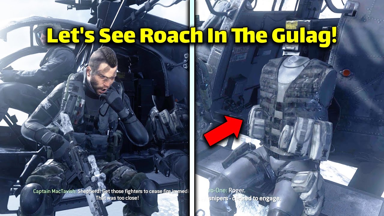 Let's See Roach In The Gulag Mission | MW2 Campaign Remastered - YouTube