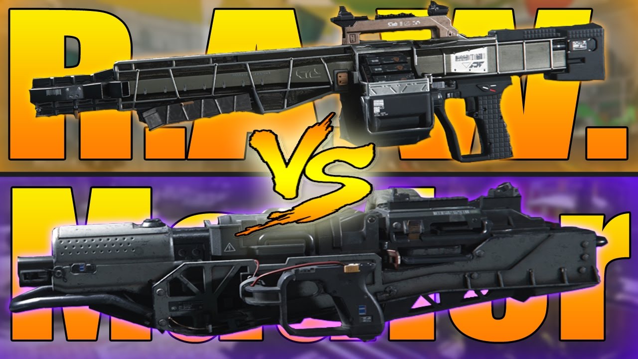 R.A.W. VS Mauler (Call of Duty Infinite Warfare Weapons Versus) - YouTube