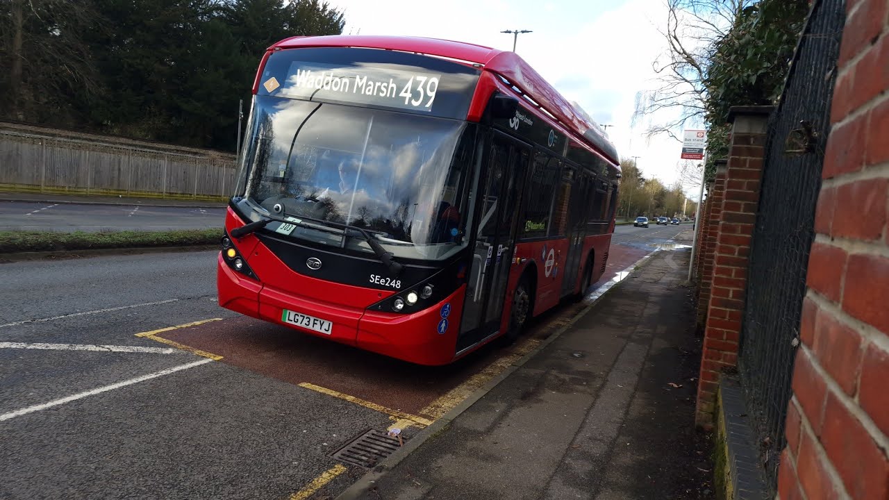 New Route Journey on the 439 SEe248 LG73FYJ - YouTube