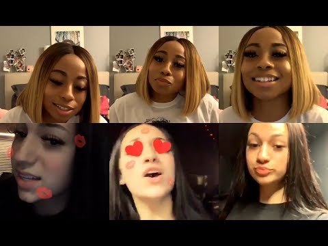 Bhad Bhabie and Ieema Copeland on Instagram Live | September 27th, 2019