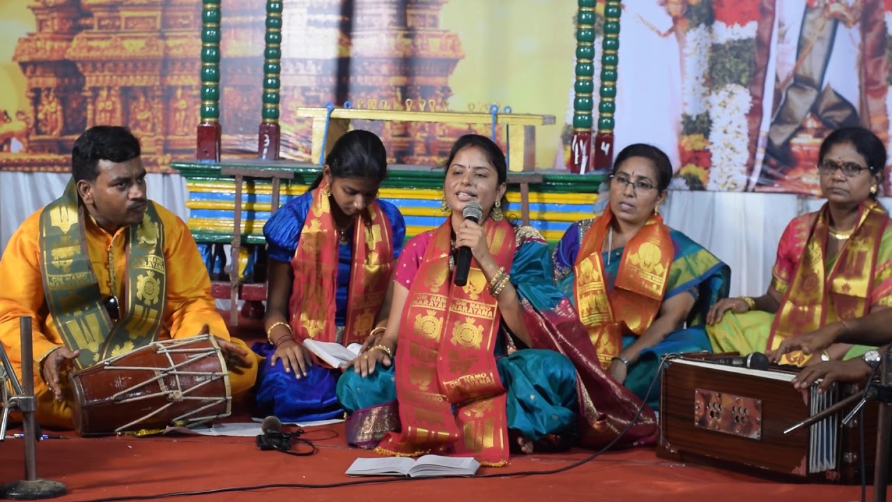 Matya kurma varaha annamayya keerthana by Satya veni in sssk upmaka ...