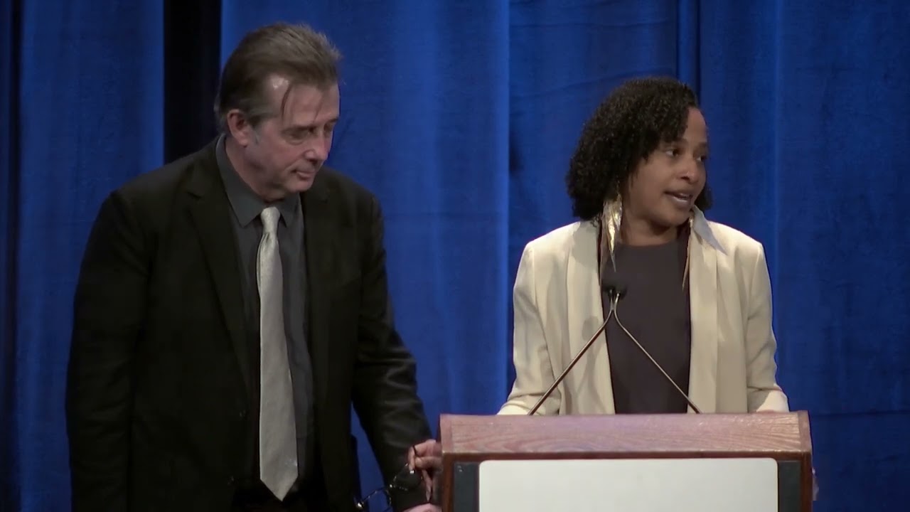 Board President Mark Ginsberg & board member Amelia Rideau reveal our ...