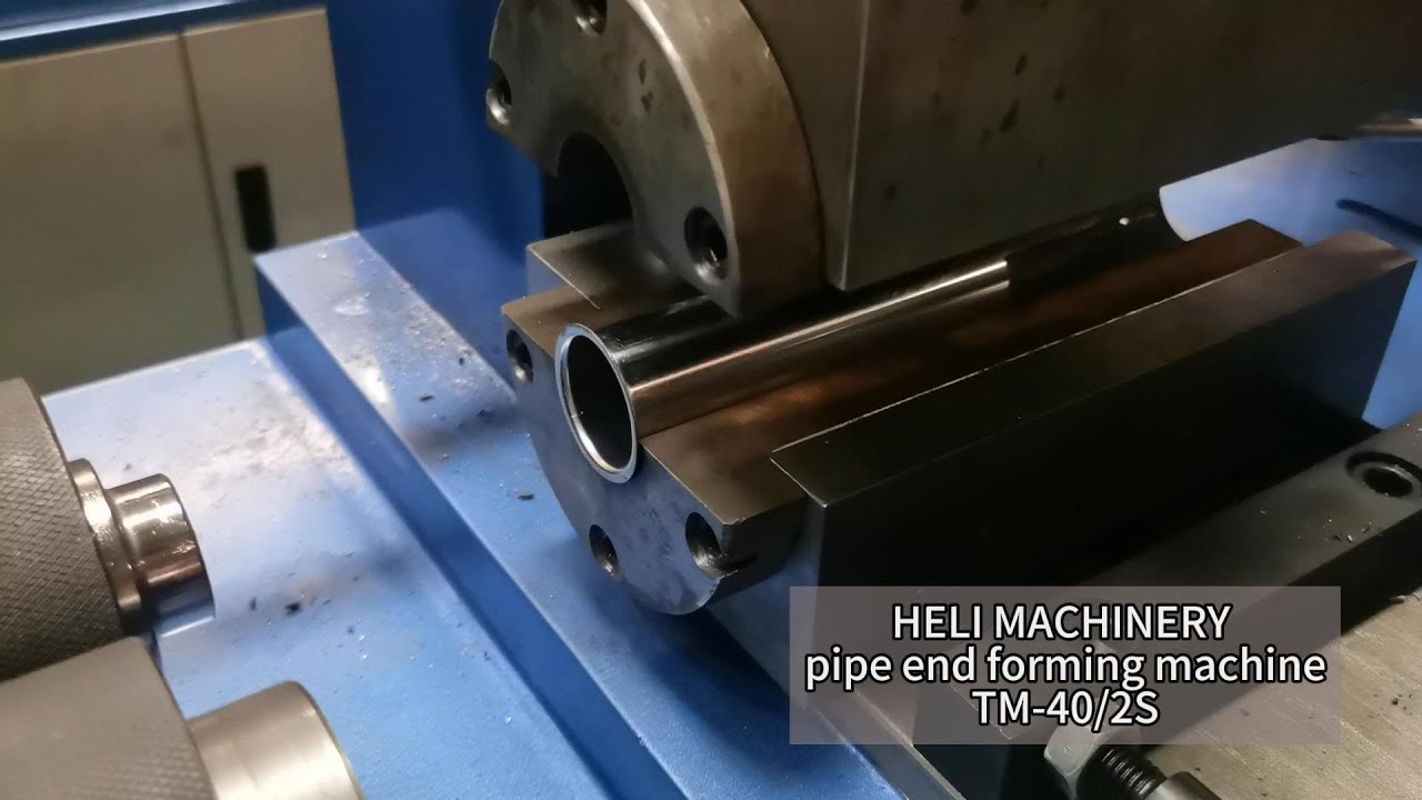 tube swaging machine,Tube end flange forming spinning flanging machine ...