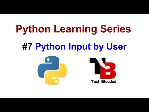 #7 Input By User In Python | How To Take Input In Python In Hindi ...