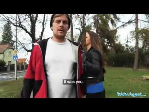 Public Agent Amirah Adara Fucks a Stranger while Her BF Wait