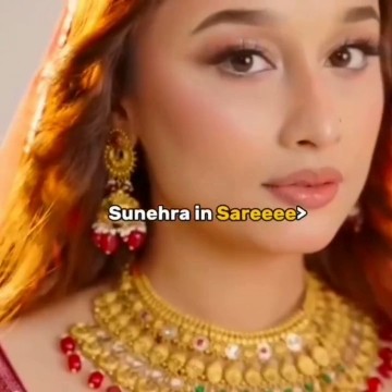 Sunehra in sareee🥰 ️‍🩹#photography #love #sunehra - YouTube