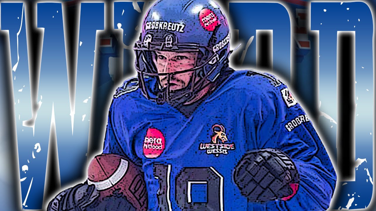 The WEIRDEST Version of Football... (American Ice Football) - YouTube