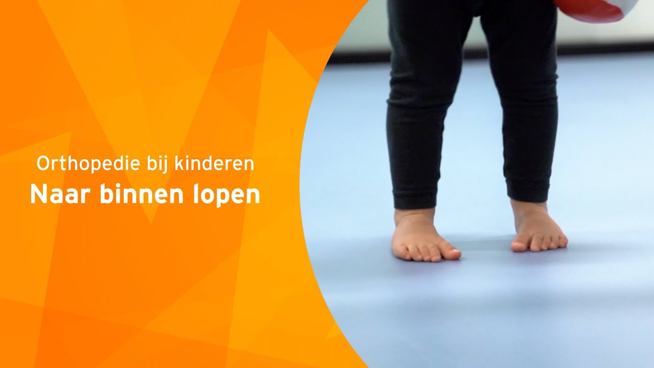Orthopedie bij kinderen - Naar binnen lopen - YouTube