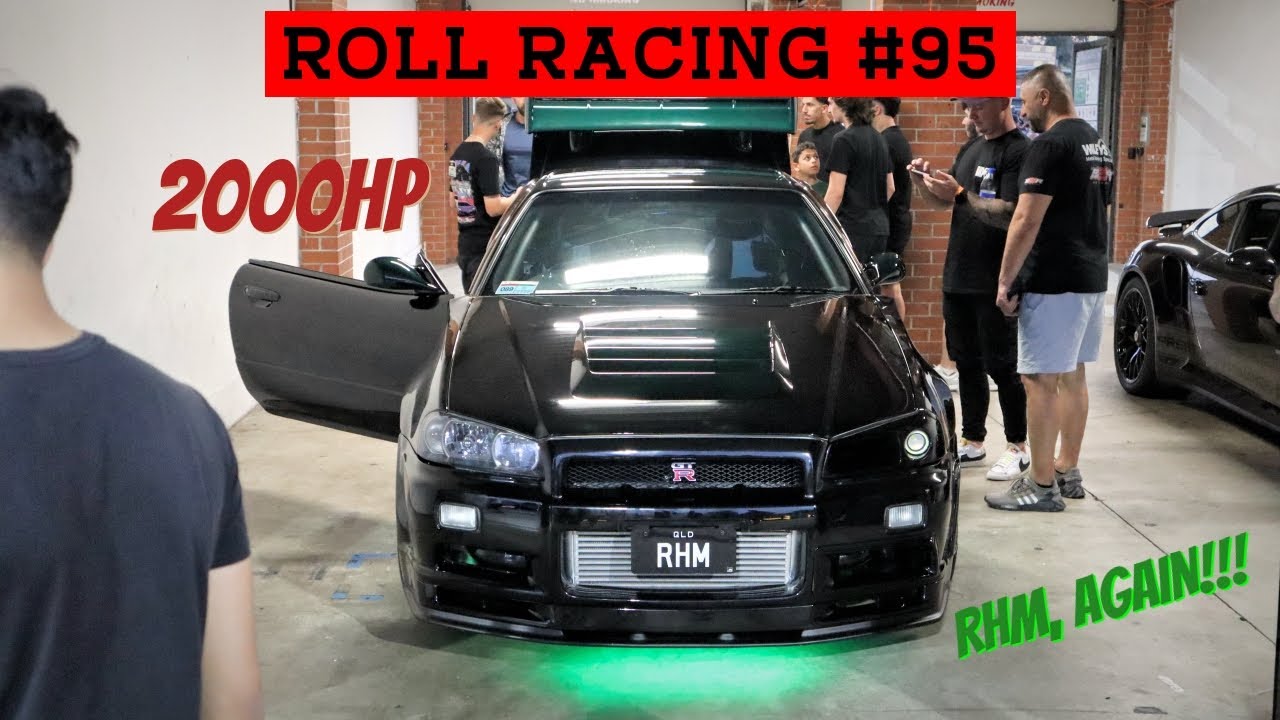 ROLL RACING #95 SKYLINE TAKEOVER | NO MUSIC - YouTube