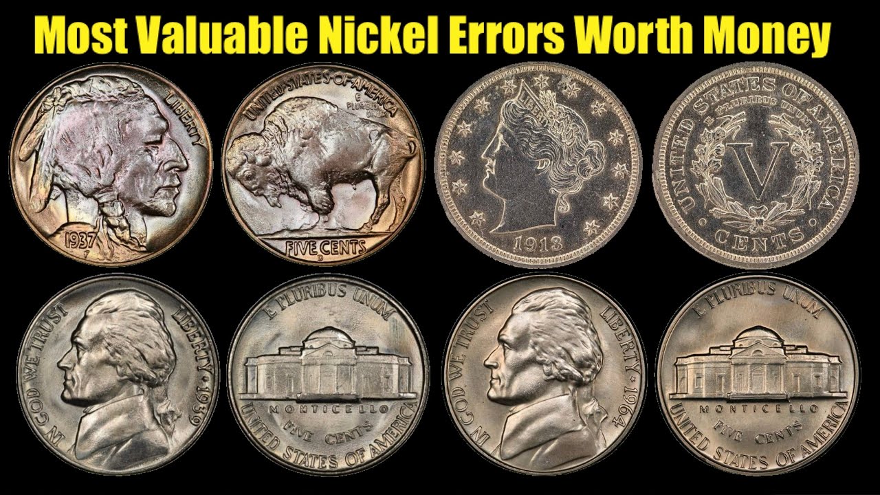 Most Valuable Nickel Errors that Worth Money - YouTube