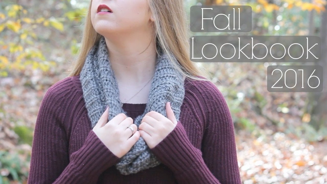 Fall Lookbook 2016 | Alyssa Claire - YouTube