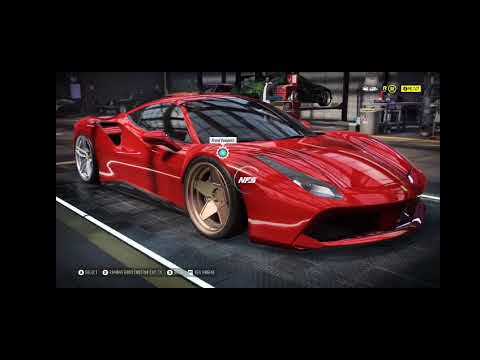 NFS Heat - 2015 Ferrari 488 GTB build - YouTube