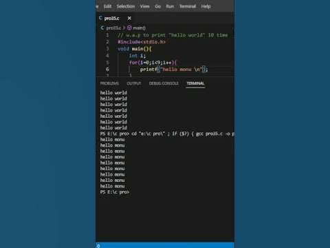 how to for loop use | for लूप यूज किया क्या 😱🚫🤫😲#shortvideo #shorts #reels #trending #clanguage ...
