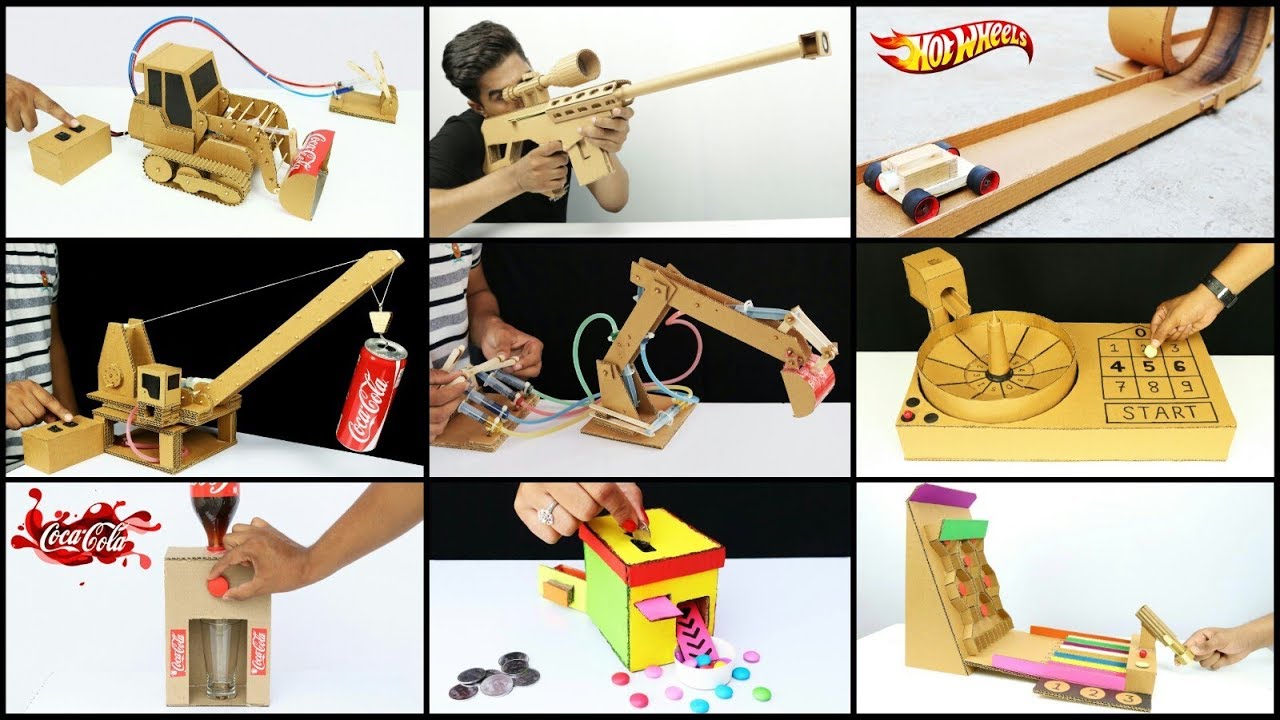 TOP 10 Most Satisfying Cardboard ideas in The World - YouTube