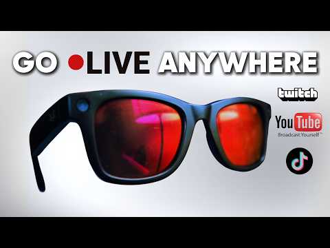 NEW Ray Ban Meta Livestream to YouTube, TikTok, Twitch And More!