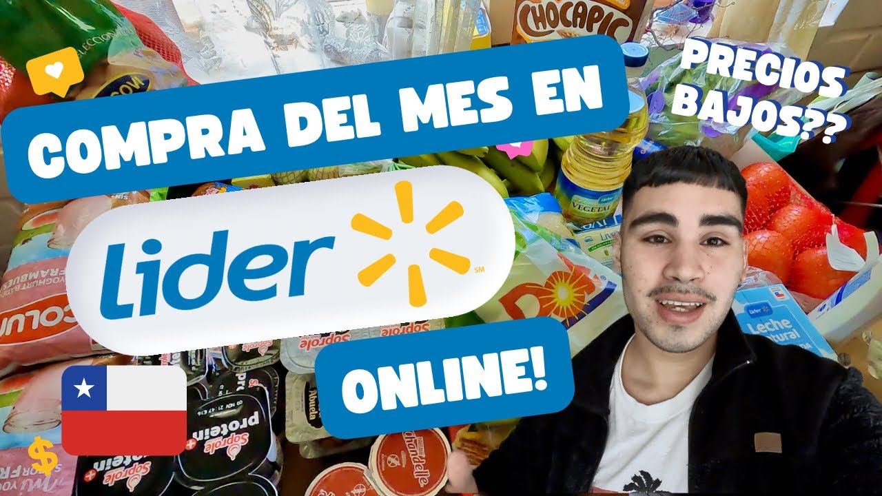 COMPRA del MES ONLINE en LIDER.CL ! 🇨🇱 PRECIOS BAJOS?? 😱 - YouTube