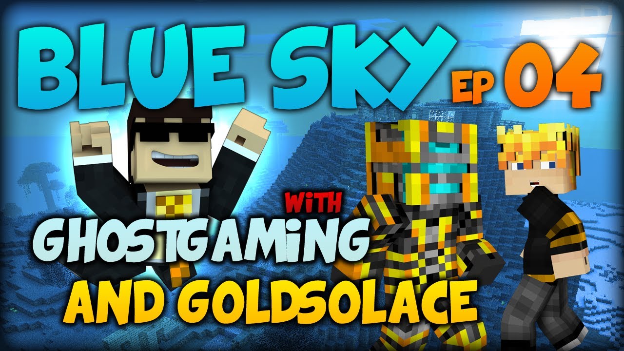 Minecraft Blue Sky Adventure Map ep4 "LOOOOOOOOL" - YouTube
