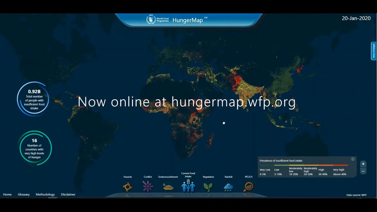 Hunger Map LIVE Booth Presentation with text - YouTube