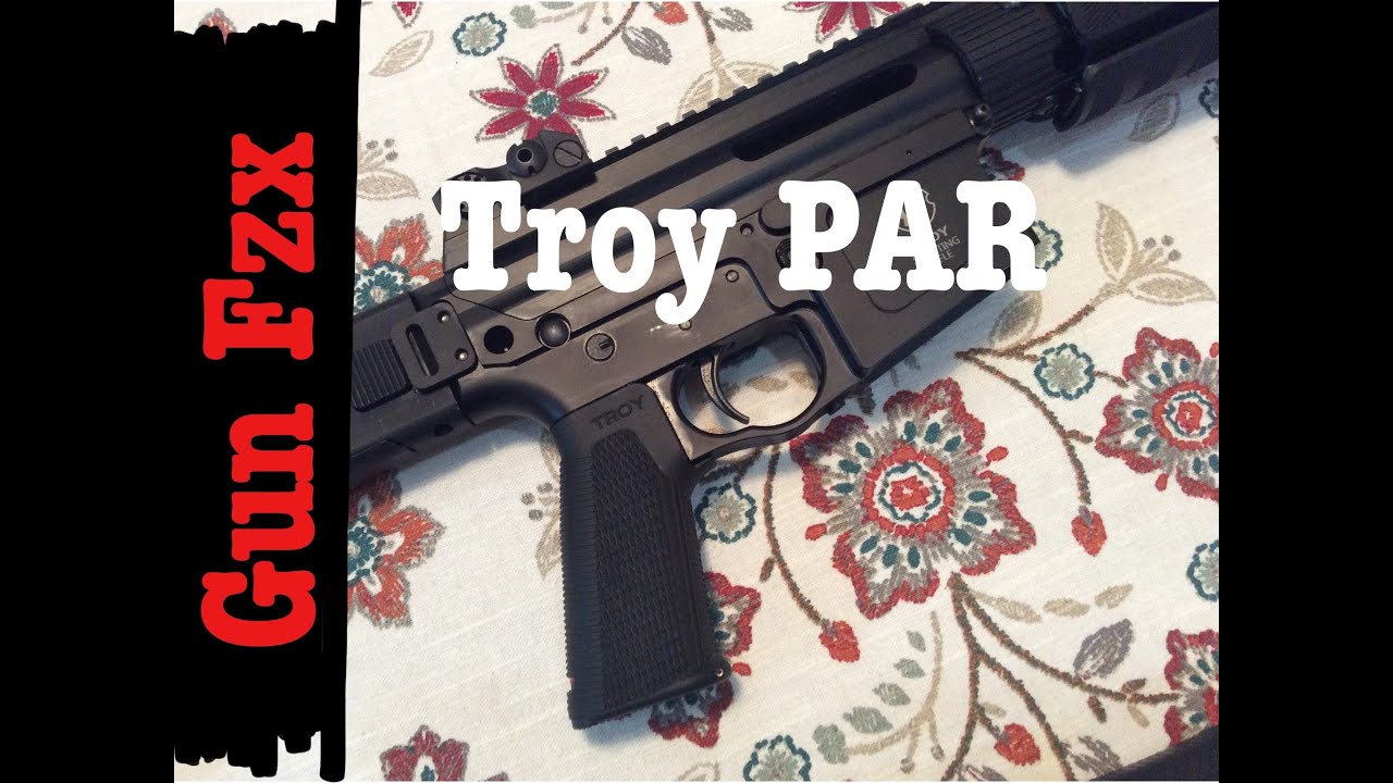 Troy Pump Action AR Rifle - A Quick Look - YouTube