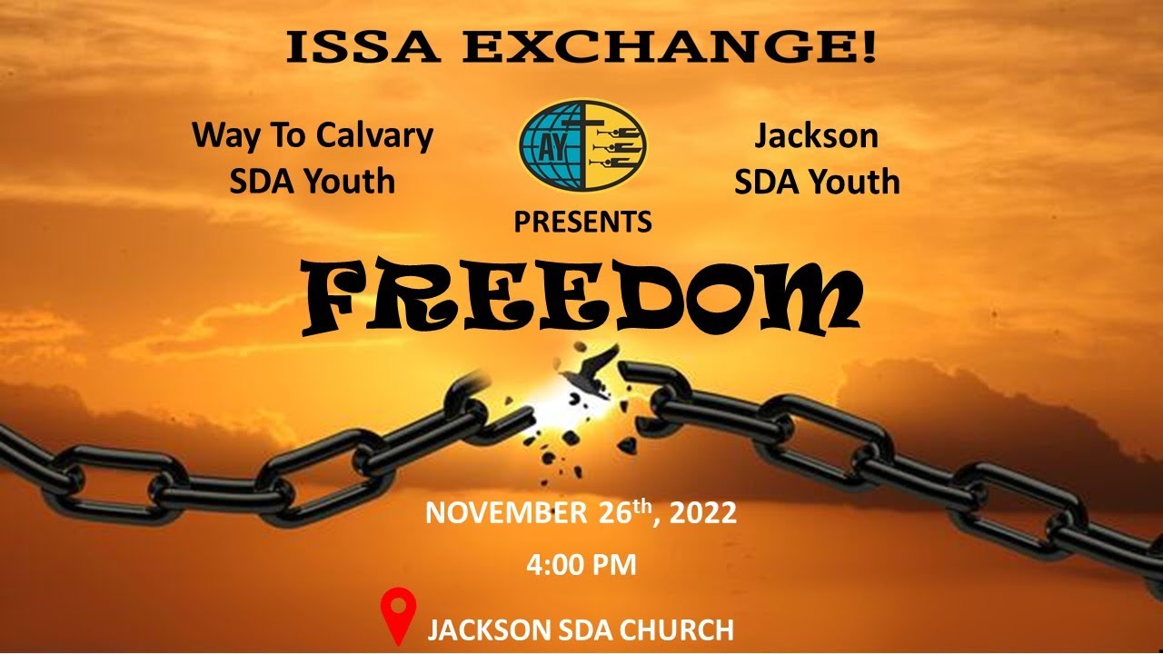 Jackson SDA Church AY Society Barbados | 4:00 pm | 'Freedom' - YouTube