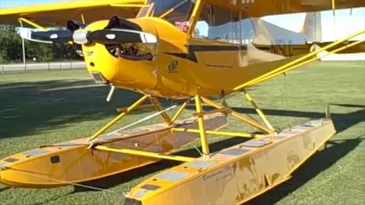(SOLD) Legend Cub Float plane Seaplane N15LC - YouTube