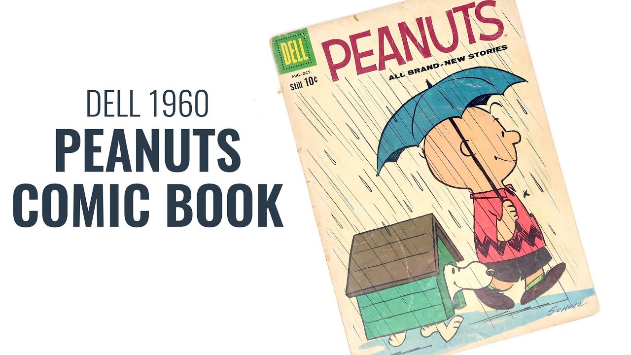 Snoopy & Charlie Brown - Dell Peanuts Comic Book #6 from 1960 ...