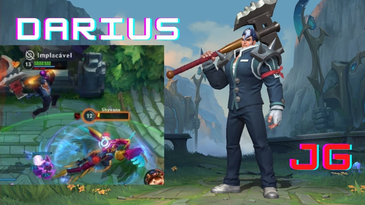 Academy Darius Skin GamePlay - Ranqued Game JG - Road to Diamond 💎 ...