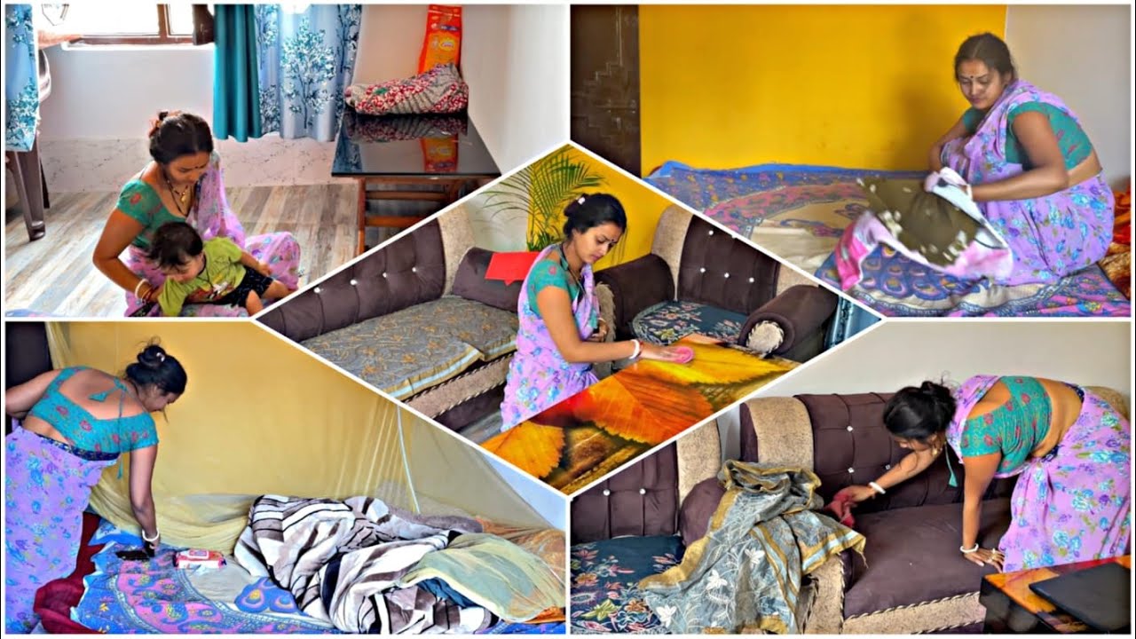 सुबह का Routine उतना भी आसान नहीं होता🤕 | House Cleaning Vlog Indian ...