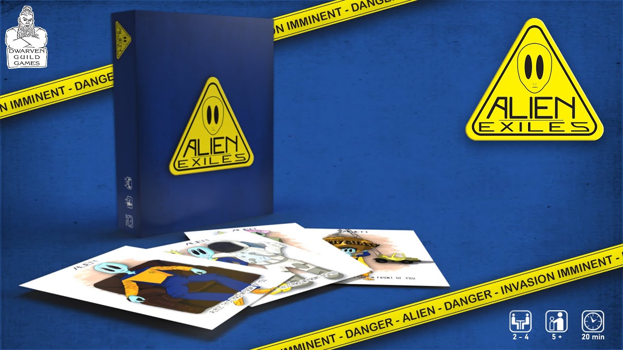 Alien Exiles Card Game - Kickstarter Promo - YouTube