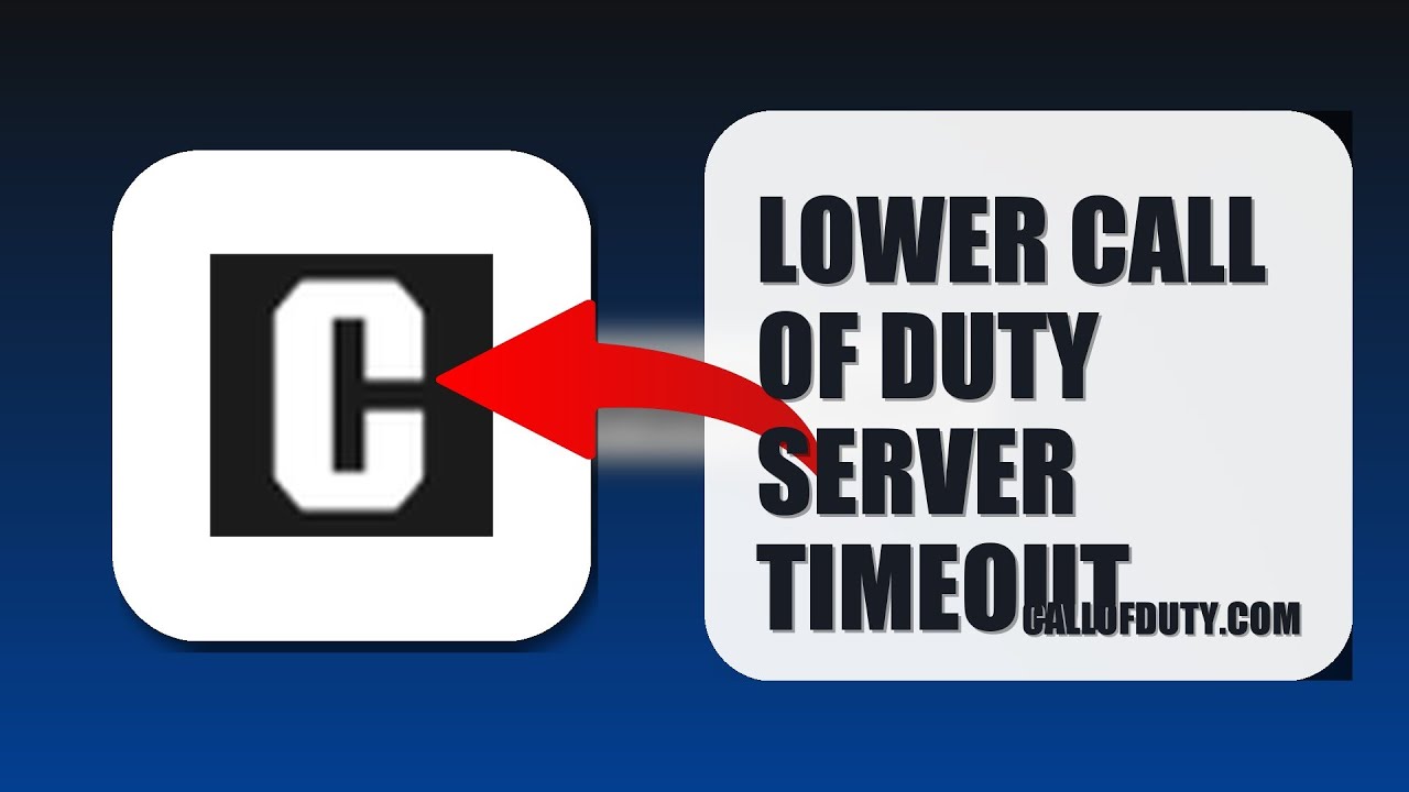 How To Lower Call Of Duty Server Timeout 2025 (FULL TUTORIAL) (2026 ...
