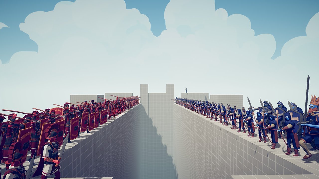 ROMANS VS MEDIEVAL | Face to Face Battle | Totally Accurate Battle ...